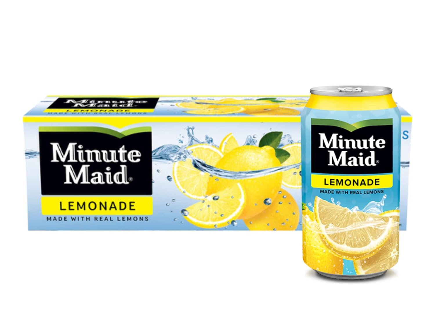 Minute Maid Lemonade 12 oz Cans 24/Pack