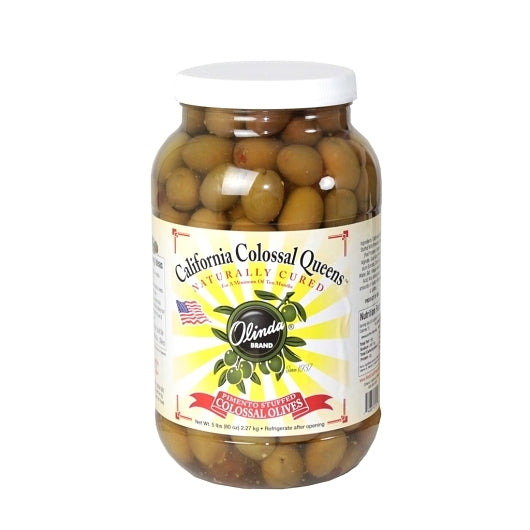 Olinda California Colossal Queen Stuffed Olives Gallon | Shop Food