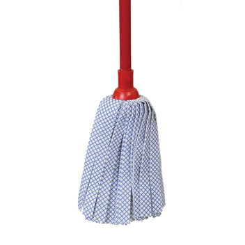 Winco MOP-24 24 Oz Mop Head Loop End Blue