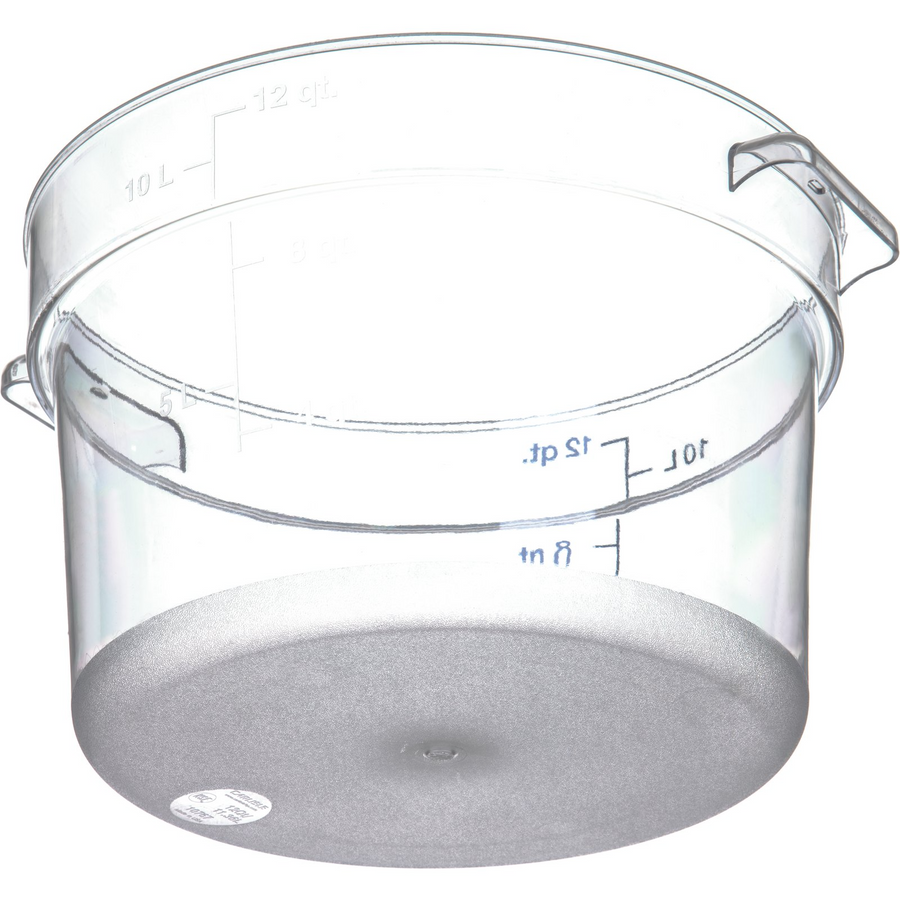 Carlisle 12 Qt Round Clear Container Storplus 10767-07