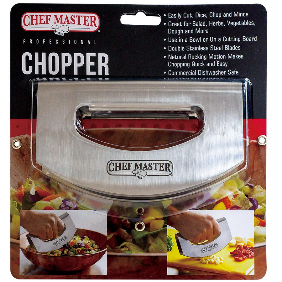 Chef Master 90017 Pro Chopper | Stainless Steel Chopper