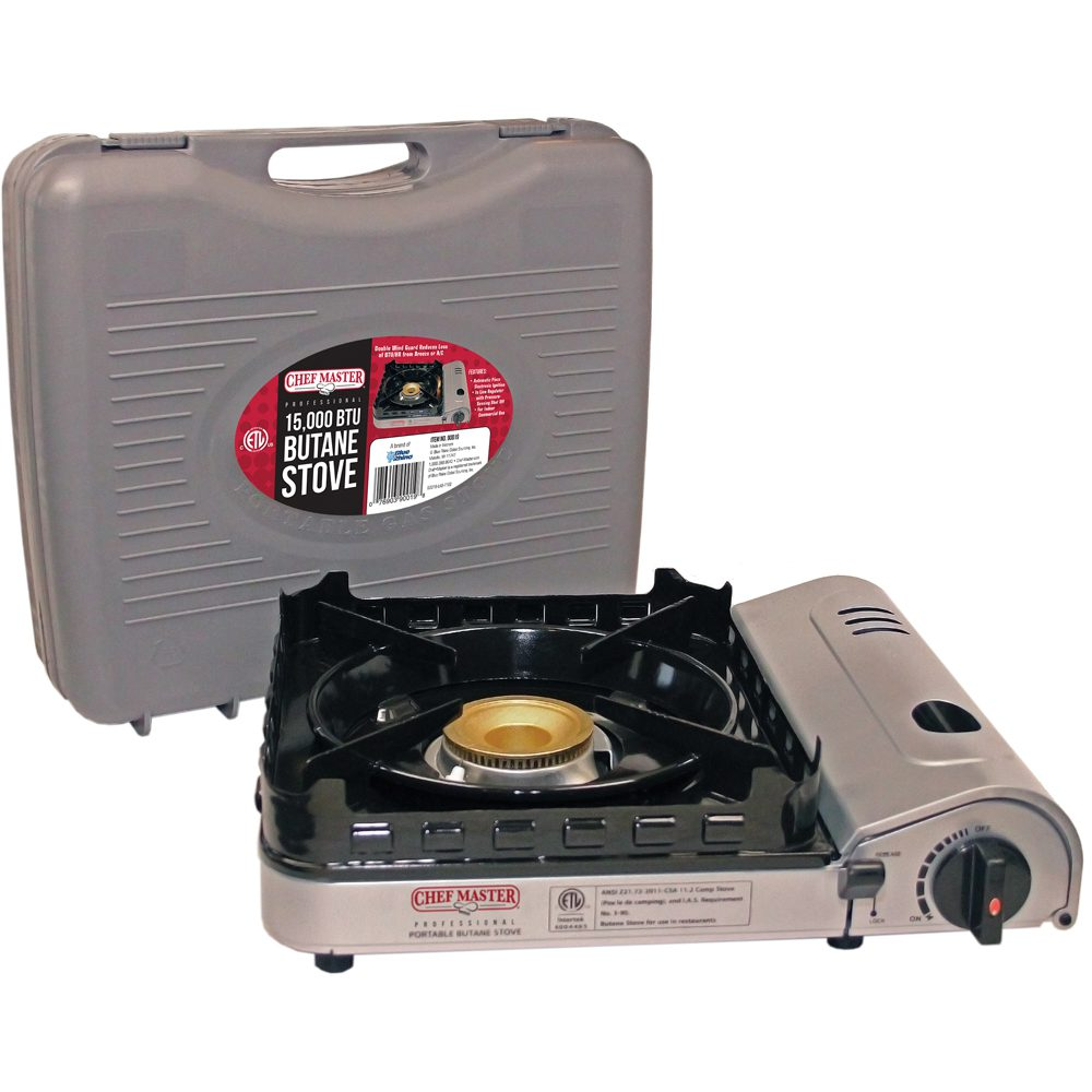 Chef Master 90019 15,000 BTU Butane Stove