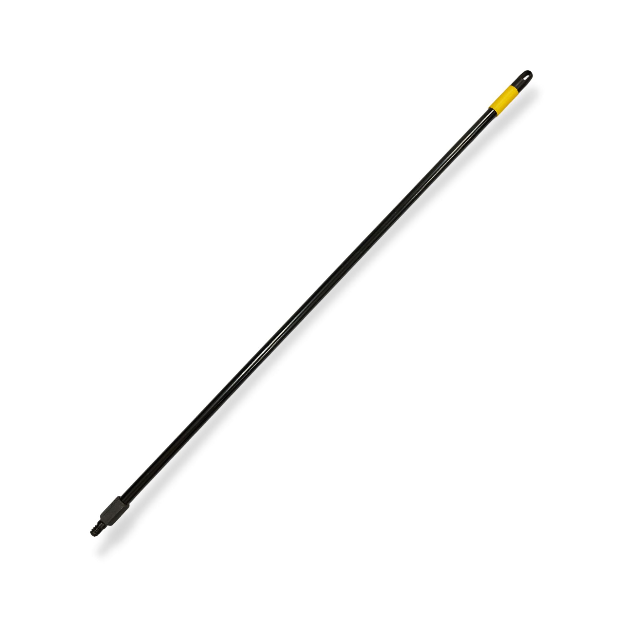 60" Black Threaded Mop Handle
