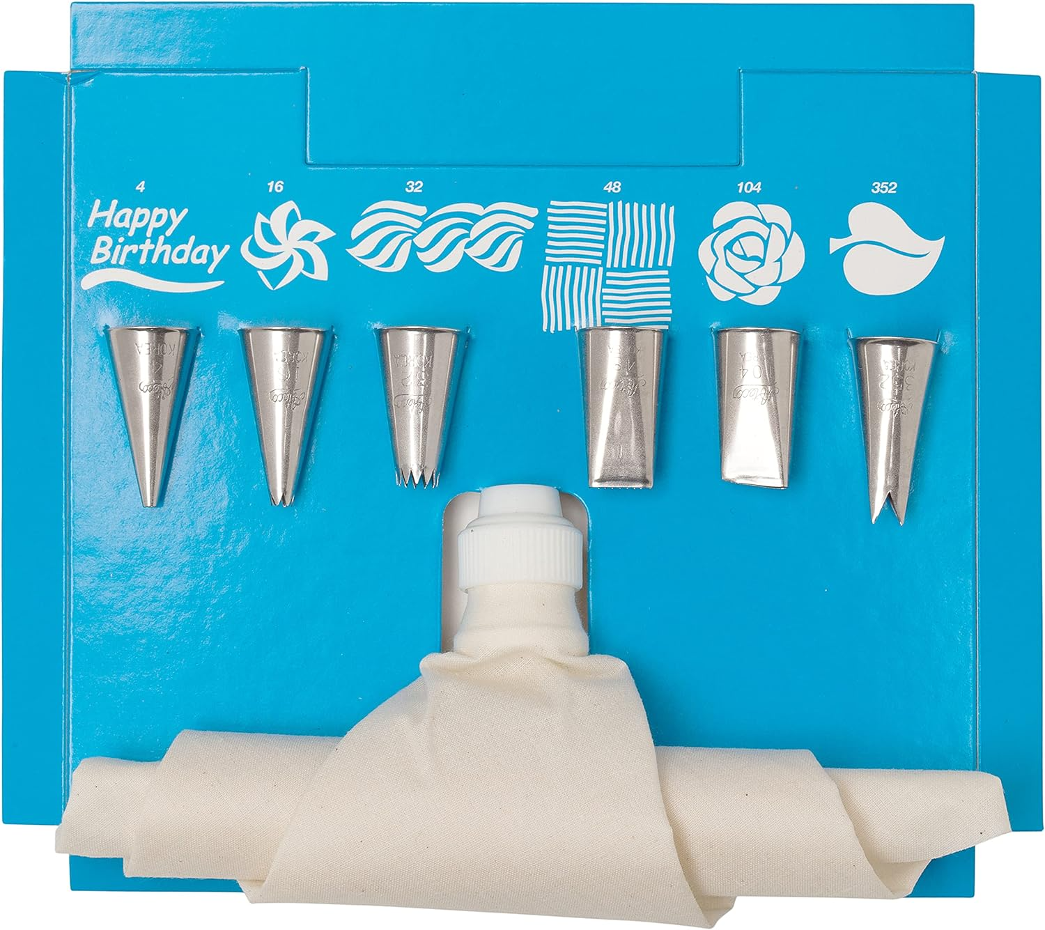 Ateco 334 8 Piece Pastry Decorating Kit - ShopAtDean