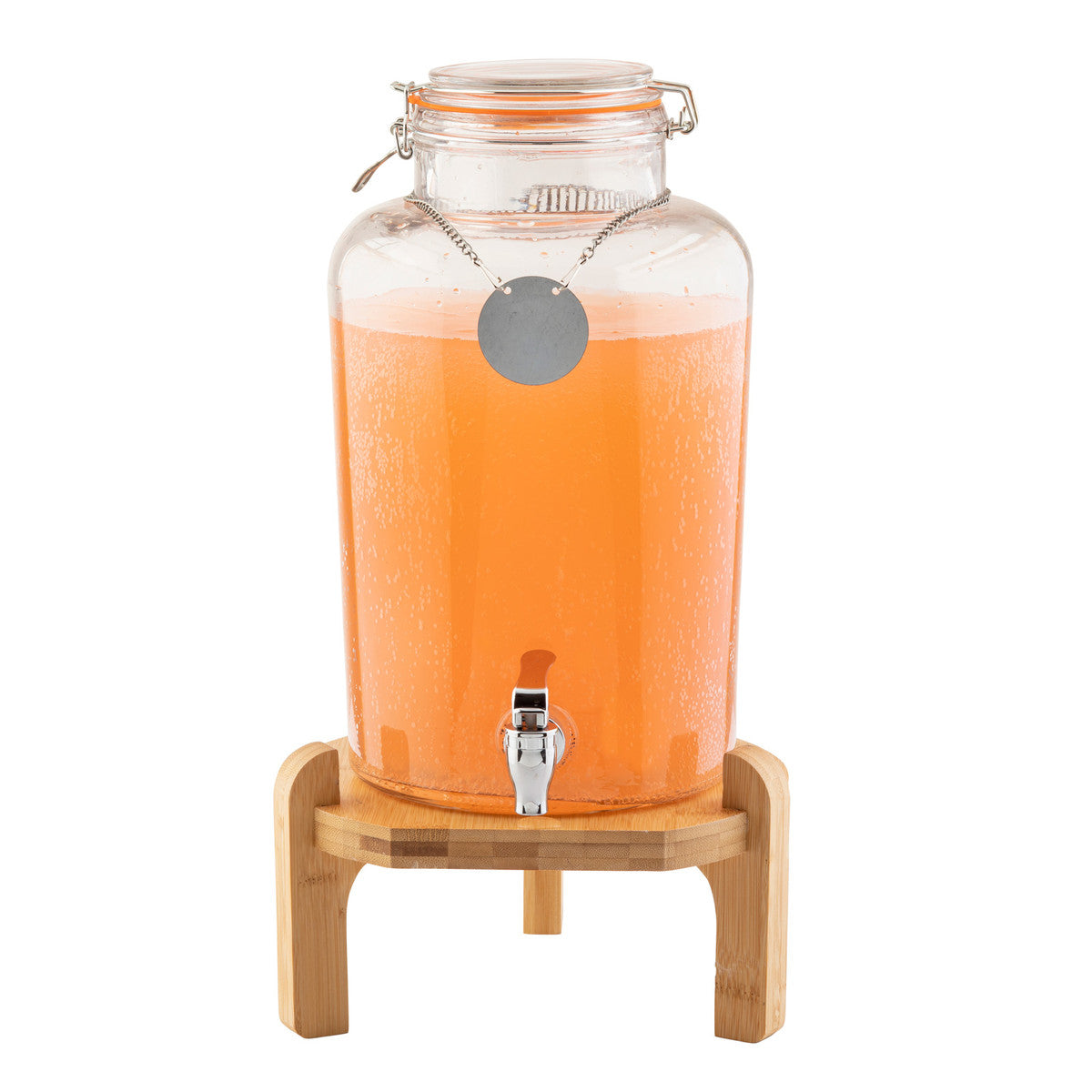 Tablecraft BDG2000 2 Gallon Rustic Beverage Dispenser