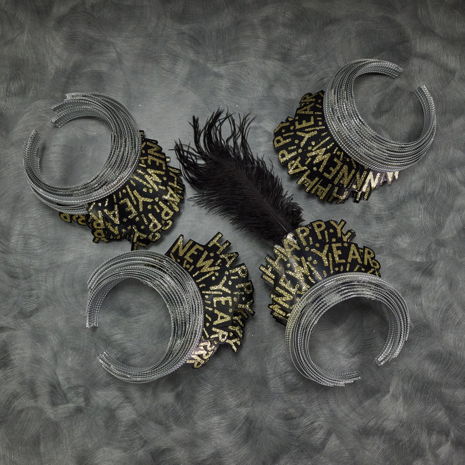 Party Time 806-100 (Gold) Sensation New Year's Eve Party Kit For 100