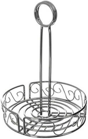 American Metalcraft SSCC7 7-1/2" Stainless Steel Round Scroll Design C