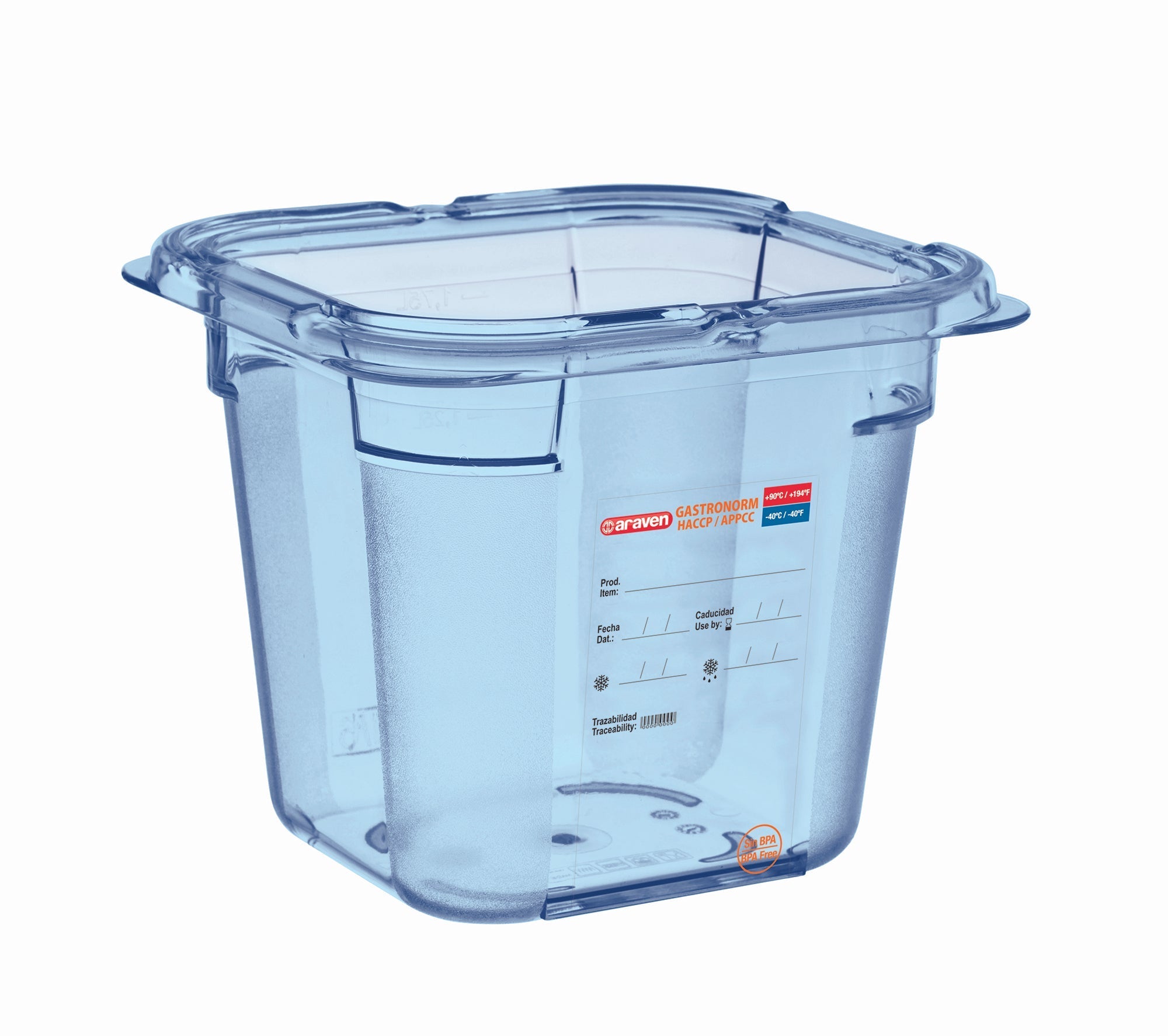 Araven 07798 1/6 Size Pan 6" Deep Food Box – ShopAtDean