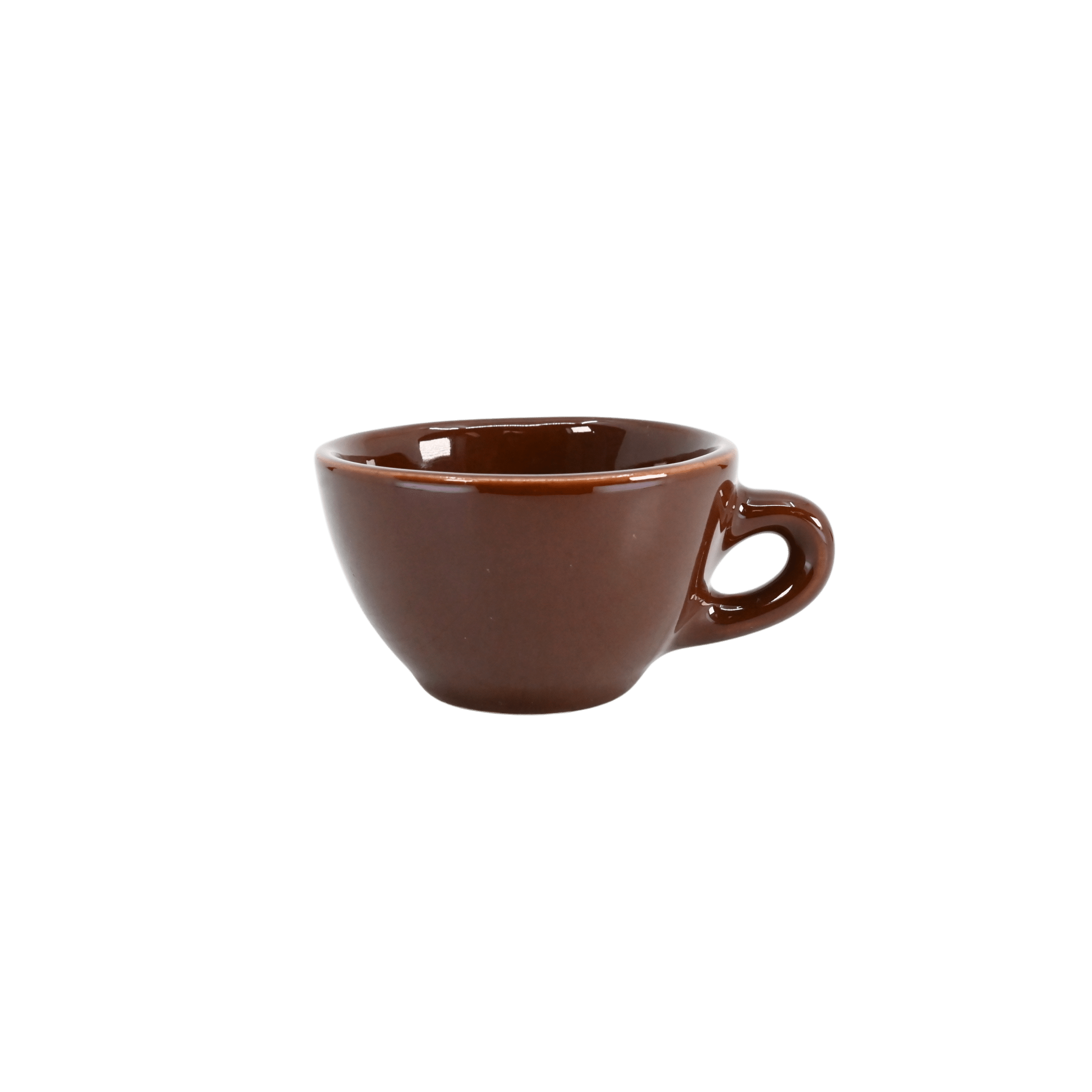 Diversified Ceramics DC129 3 oz Chocolate Brown Barista Espresso Cup