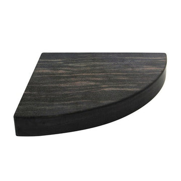 EGS M1512TR-ZW 12" x 15" Quarter Oval Riser - Zebra Wood