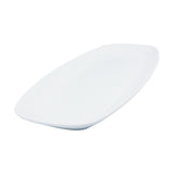 FOH DDP040WHP22 15" x 6.5" White Plate