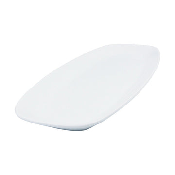 FOH DDP040WHP22 15" x 6.5" White Plate
