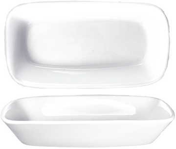 ITI QP-84 12 Oz Rectangular Dish White