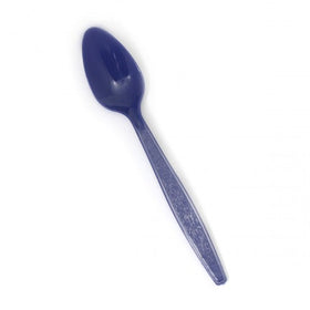 Maryland Plastics P50302DBL Spoons Navy Blue 24/Pack