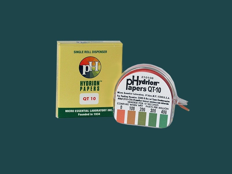 Micro QT-10 Quat Test Strips