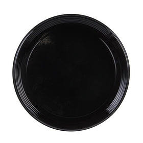 Sabert 9912 12" Black Round Onyx Platter