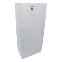 White 10Lb Paper Bags 500/Bundle